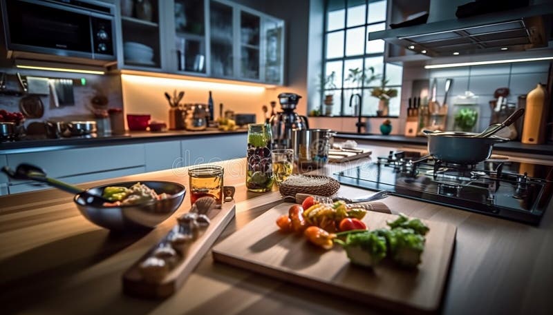 Modern Kitchen Photography, Simple and Minimal Kitchen Design Created ...