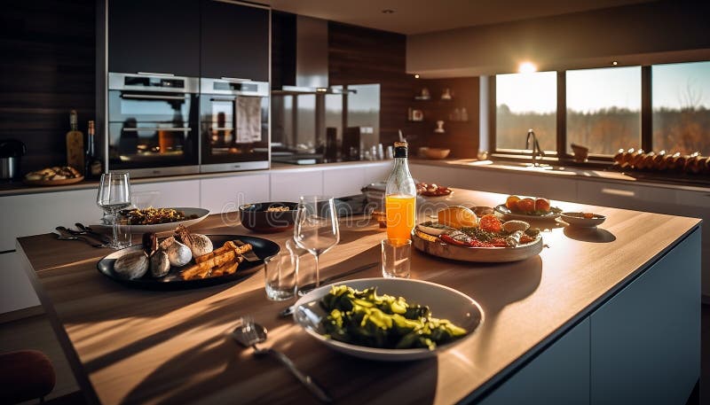 Modern Kitchen Photography, Simple and Minimal Kitchen Design Created ...