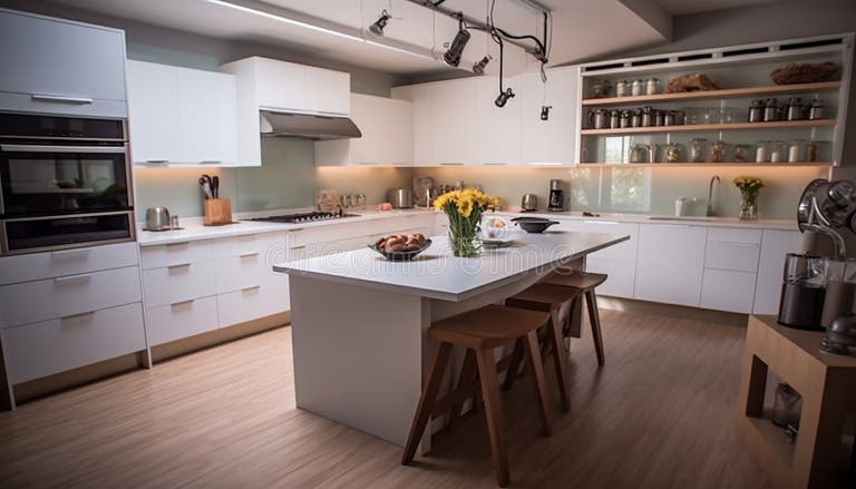 Modern Kitchen Photography, Simple and Minimal Kitchen Design Created ...