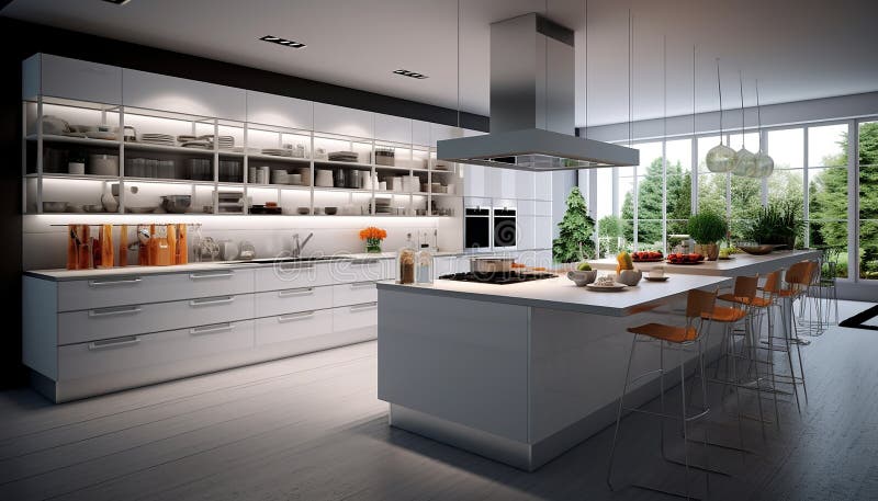 Modern Kitchen Photography, Simple and Minimal Kitchen Design Created ...