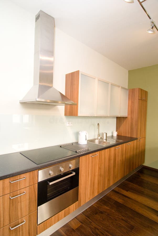 Modern kitchen stock image. Image of indoor, style, modern - 34853361