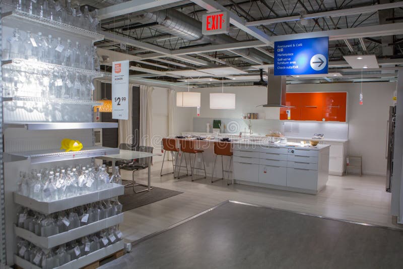 IKEA show room editorial photography. Image of carolina - 100619772