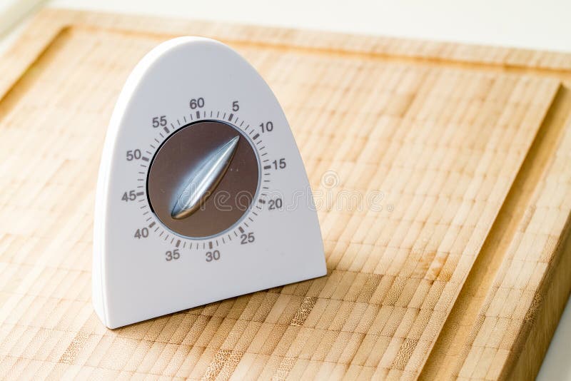 Modern Kitchen Timer stock photo. Image of plastic, minutes - 24247632