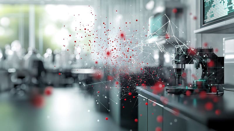 Modern Laboratory with Advanced Technology Showcasing Research at a ...