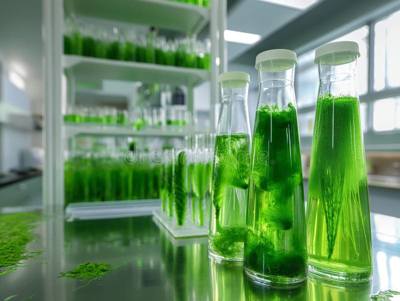 Modern Laboratory Biotechnology Research Stock Photo - Image of bright ...