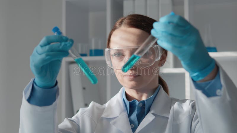 In a Modern Laboratory Environment, a Dedicated Scientist is ...