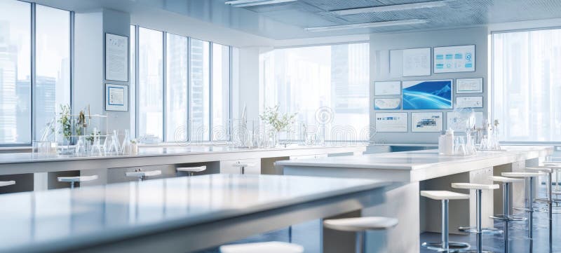 The Modern Laboratory Equipped for Innovative Scientific Research and ...