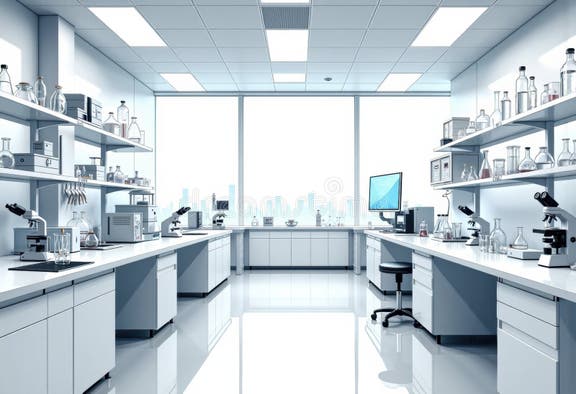 Modern Laboratory Facility with Advanced Research Equipment and Setup ...