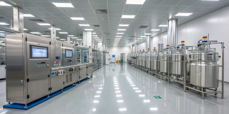 Modern Laboratory Facility Showcasing Advanced Chemical Processing ...