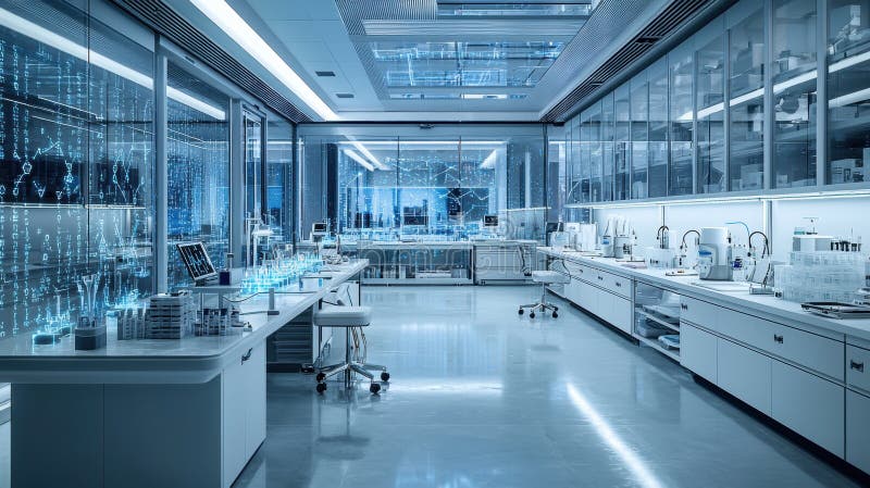 Modern Laboratory Featuring Advanced Technology and Equipment ...