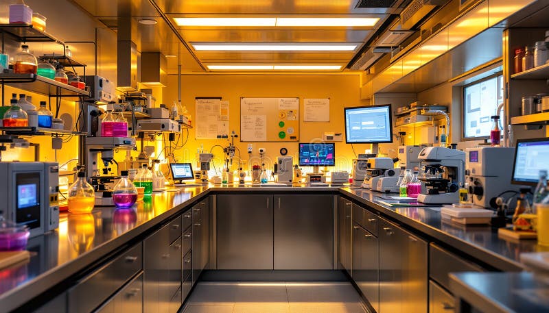 Modern Laboratory: a Glimpse into Scientific Research Stock ...