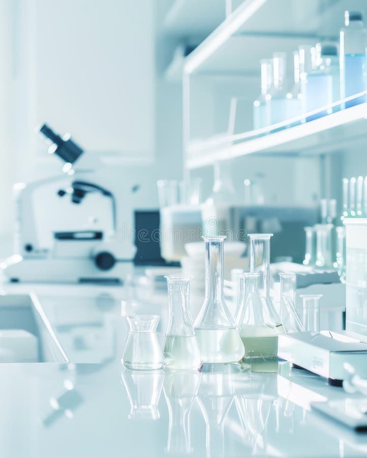 Modern Lab Interior Plants Glassware Stock Photos - Free & Royalty-Free ...