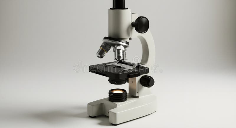 Modern Laboratory Microscope: Exploring the Microscopic World in Detail ...