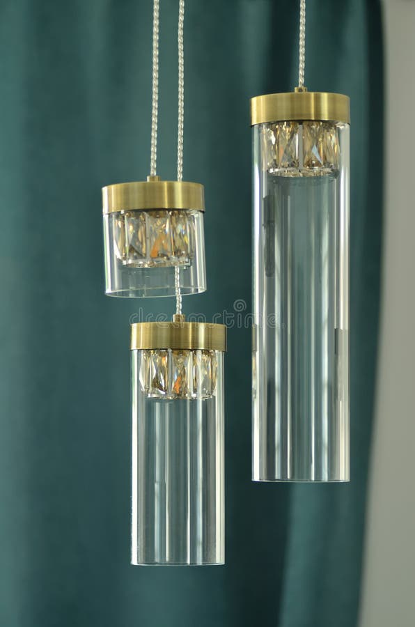 Modern interior lamp stock photo. Image of seeling, electric - 197774282