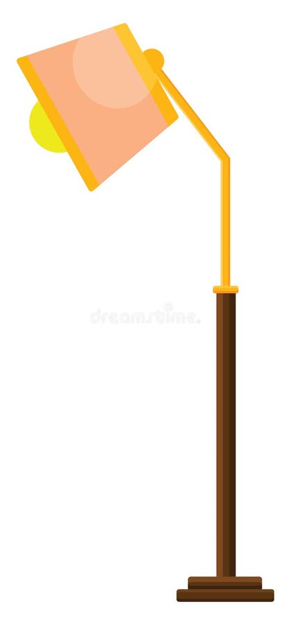 Modern lamp, icon stock vector. Illustration of graphic - 261386738