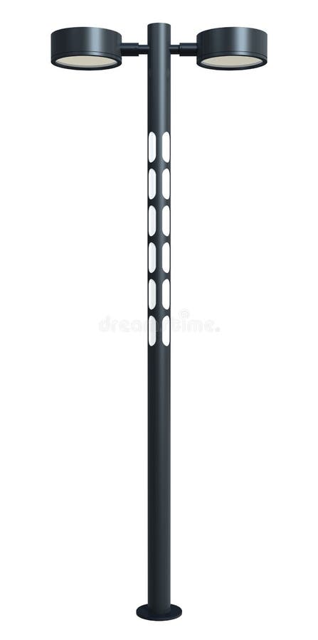 Modern lamp post stock illustration. Illustration of hanging - 59660903