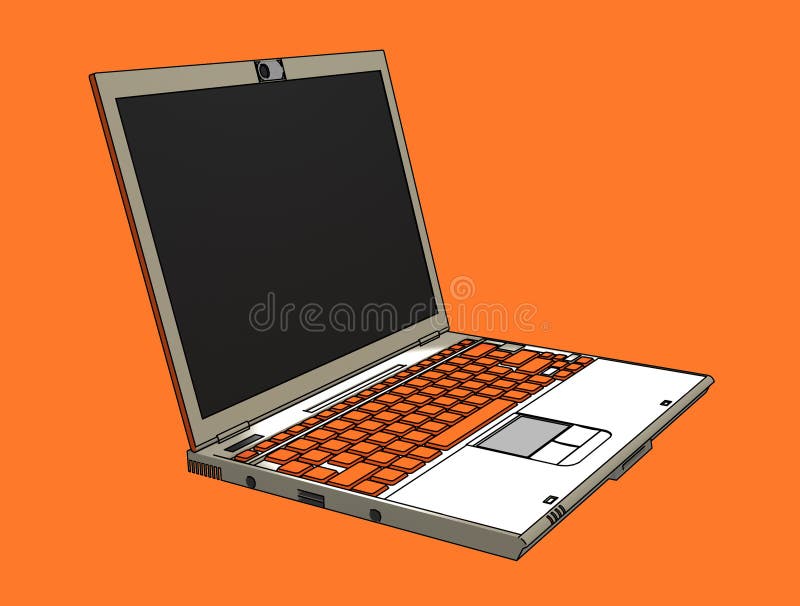 Modern Laptop Picture. Image: 8145229