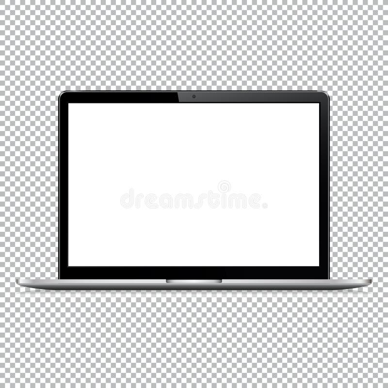 Laptop with Transparent Screen Isolated on Transparent Background Stock ...
