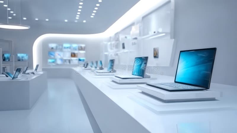 Modern Laptop Technology Computer Digital Electronic Device Display ...