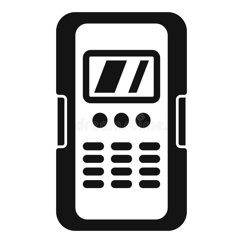 Modern Laser Meter Icon Simple Vector. Tool Device System Stock Vector ...