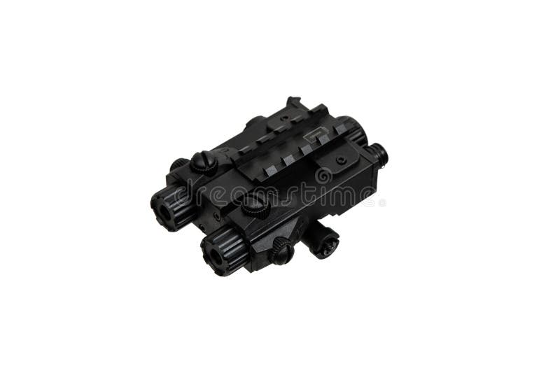 Modern Laser Sight. Infrared Laser Target Designator. an Additional ...
