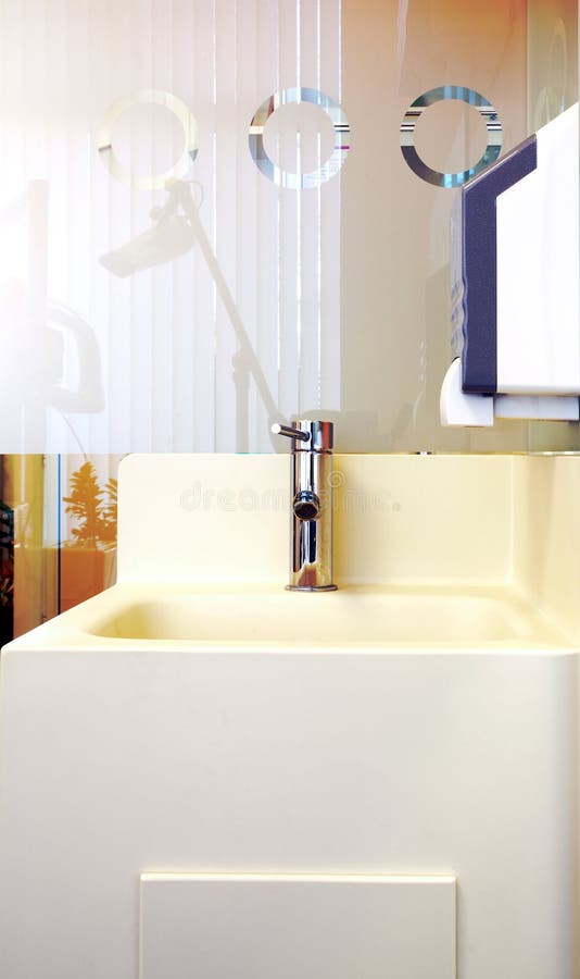 Modern Lavatory stock image. Image of indoor, wash, equipment - 17940685