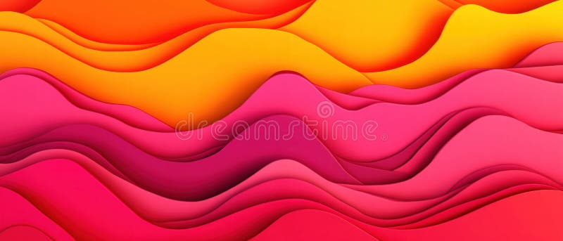 Modern Layered Shapes Create a Vibrant Abstract Background for Design ...