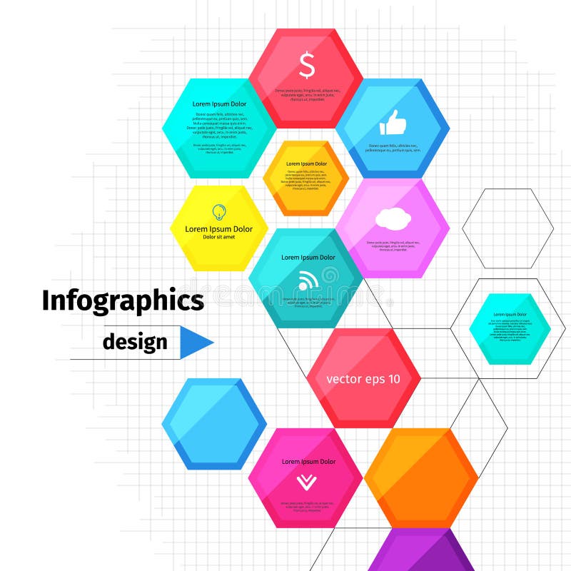 Modern Layout Design, Flat Background, Vector Stock Vector ...