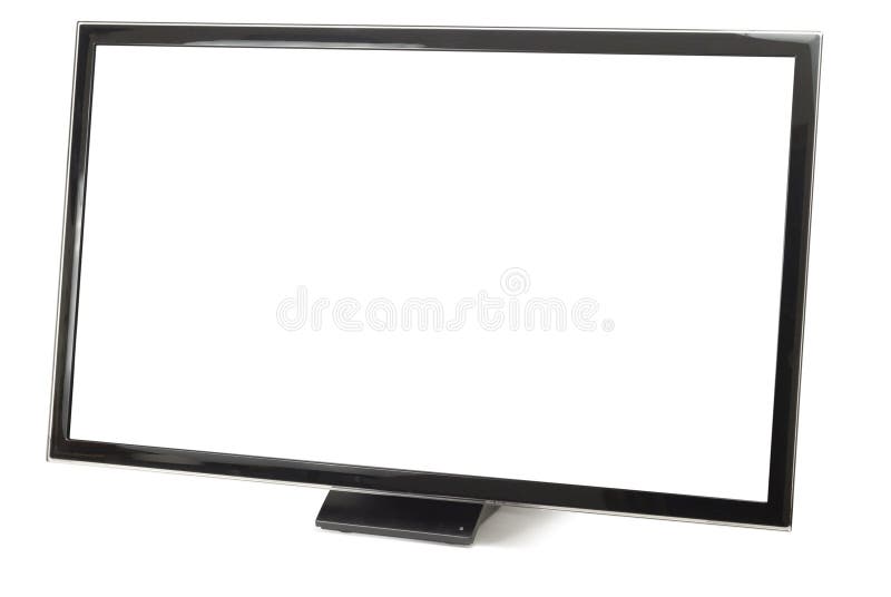Real Broken Shuttered LCD TFT Monitor Panel Stock Photo - Image of ...