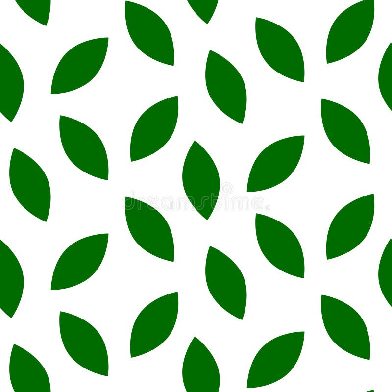 Modern Leaf Illustration Pattern. Tropical Background with Leaves ...