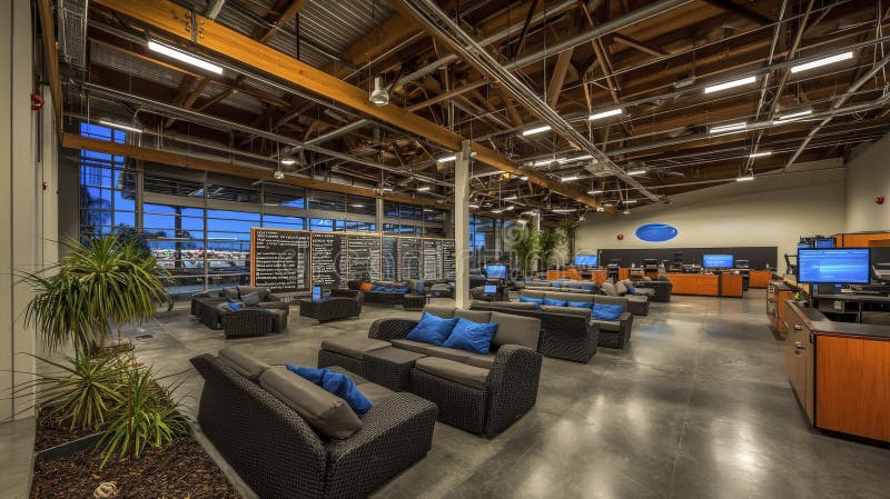 Modern Learning Environment Brightly Lit Space for Collaborative ...