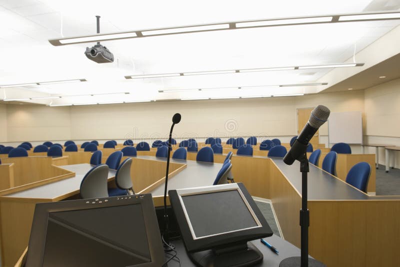 Lecture theater stock image. Image of lecture, learning - 15388305
