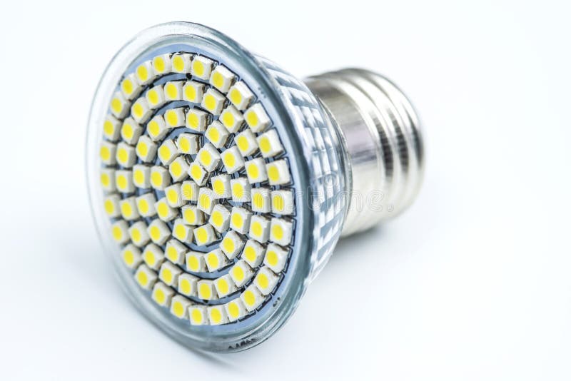 Modern LED light bulb stock photo. Image of energy, detail - 37927642