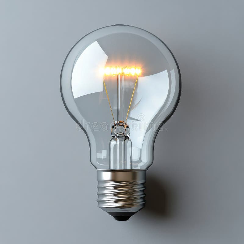Modern LED Light Bulb Design with Focus on Energy Efficiency and Style ...