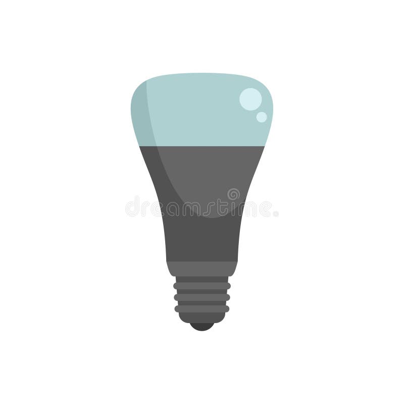Modern Led Light Bulb Shining Bright Light Illustration Stock Vector ...