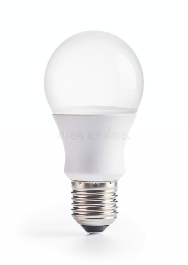 A Modern LED Light Bulb with a Sleek Design for Energy-efficient ...