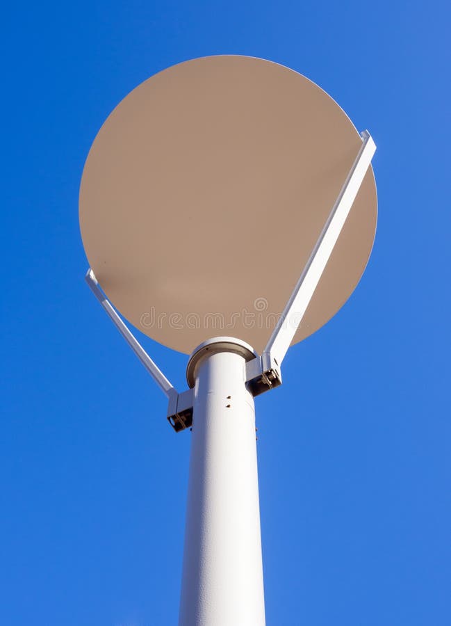 Modern LED Street Lamp with Reflector Stock Photo - Image of outdoor ...
