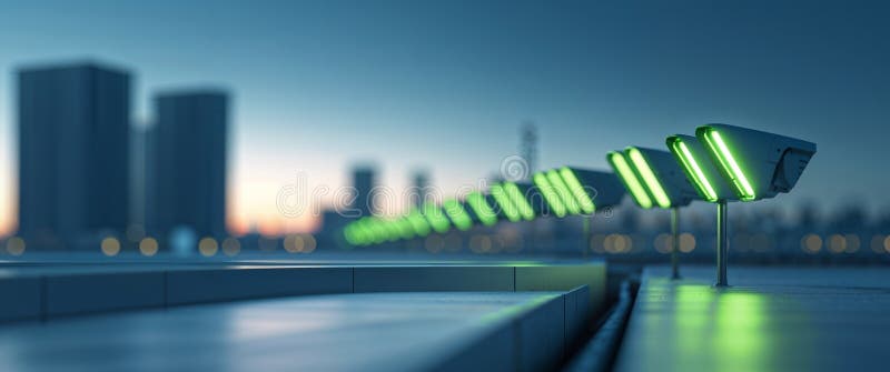 Modern LED Traffic Lights - Innovative Technology for Urban ...