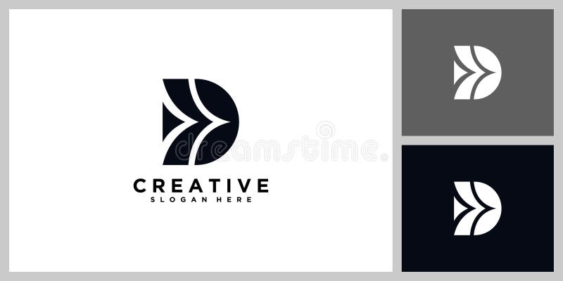 Letter D Vector Logo Stock Illustrations – 28,756 Letter D Vector Logo ...