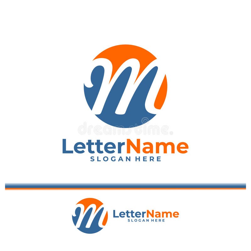 Modern Letter M Logo Design Vector. Creative M Logo Concepts Template ...