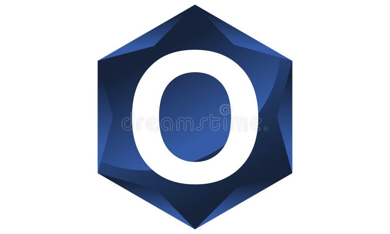 Modern Letter O stock vector. Illustration of association - 104225111