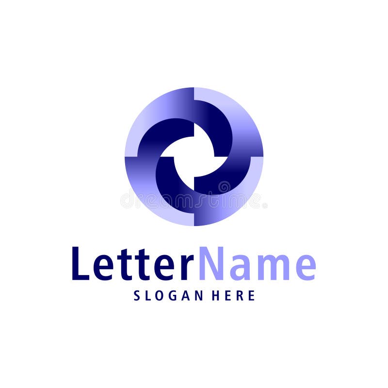 Modern Letter O Logo Design Vector. Creative O Logo Concepts Template ...