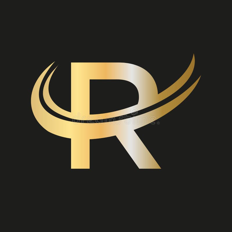 Modern Letter R Logo Design Vector. Initial Letter R Logo Design with ...