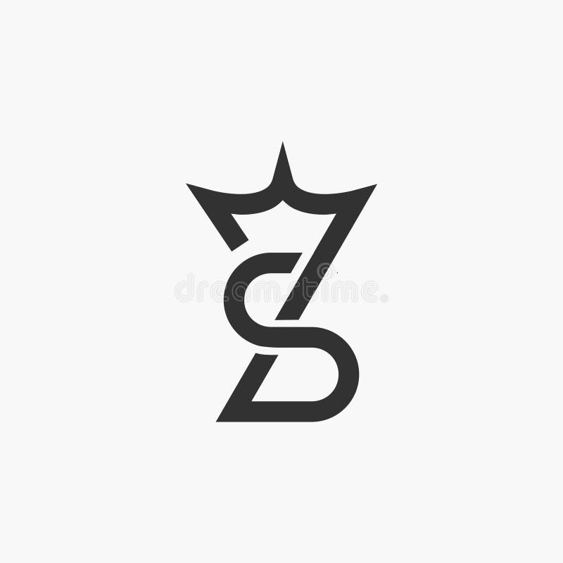 Letter S Crown King Queen Logo Vector Template Stock Vector ...