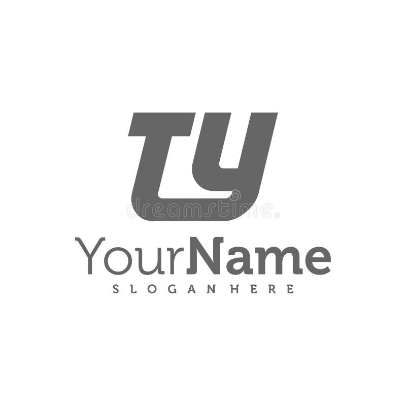 Modern Letter TY Logo Design Vector. Creative TY Logo Concepts Template ...
