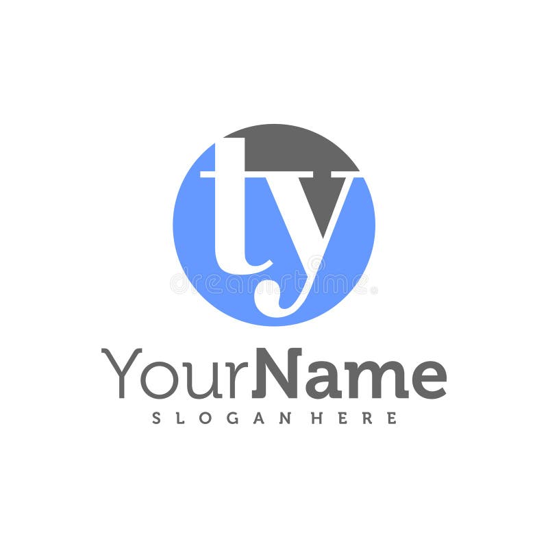 Modern Letter TY Logo Design Vector. Creative TY Logo Concepts Template ...
