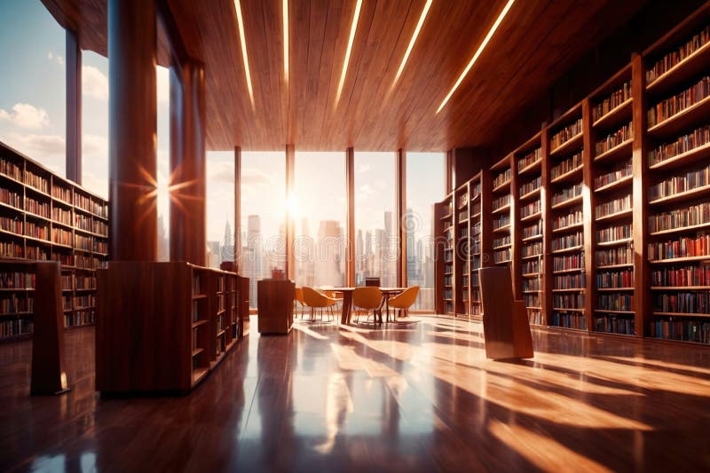 Modern Library, Book Archive for Education and Storage of Books and ...