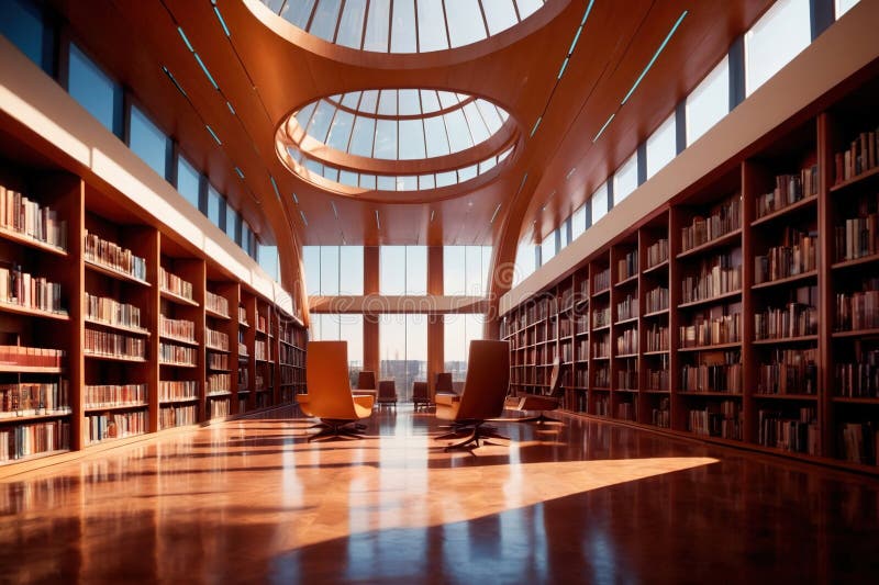 Modern Library, Book Archive for Education and Storage of Books and ...