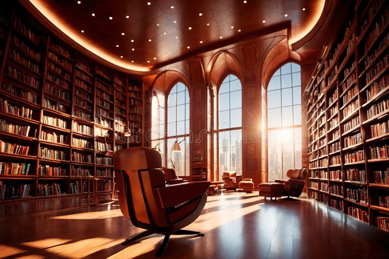 Modern Library, Book Archive for Education and Storage of Books and ...