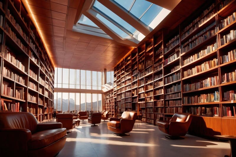 Modern Library, Book Archive for Education and Storage of Books and ...